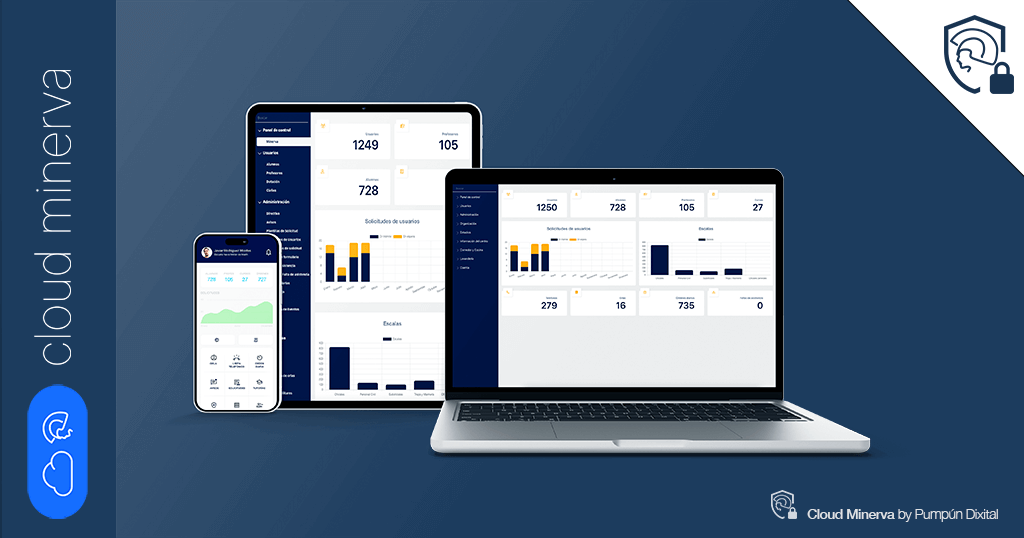 Cloud Minerva. Software Gestión Escuelas Armada Española